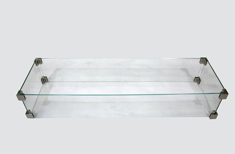 Sonoma Dining Table Wind Screen - USA Fire Bowls