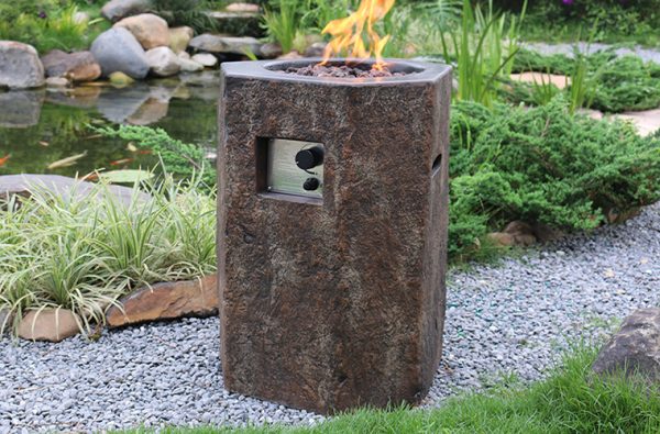 BASALT COLUMN FIRE PIT - USA Fire Bowls